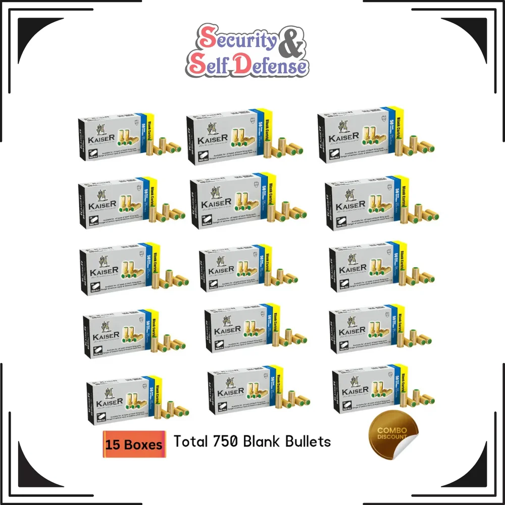 Blank Bullets Cartridges – Box Of 15
